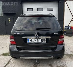 Melns Mercedes-Benz ML 280 2007 Liepāja, ar dzinēja tilpumu 3.00 L un nobraukumu 260 tūkst. km par 4950 €, foto 6 vietnē AUTOMOTO.COM.LV