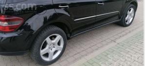 Melns Mercedes-Benz ML 280 2007 Liepāja, ar dzinēja tilpumu 3.00 L un nobraukumu 260 tūkst. km par 4950 €, foto 13 vietnē AUTOMOTO.COM.LV