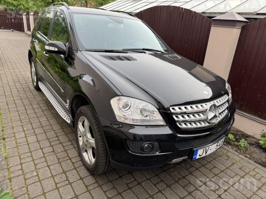 Melns Mercedes-Benz ML 280 2008 Rīga, ar dzinēja tilpumu 2.80 L un nobraukumu 279 tūkst. km par 6300 €, foto 1 vietnē AUTOMOTO.COM.LV