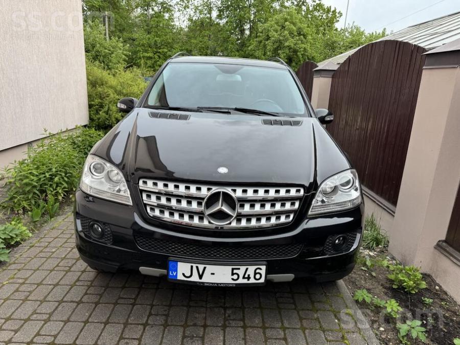 Melns Mercedes-Benz ML 280 2008 Rīga, ar dzinēja tilpumu 2.80 L un nobraukumu 279 tūkst. km par 6300 €, foto 2 vietnē AUTOMOTO.COM.LV
