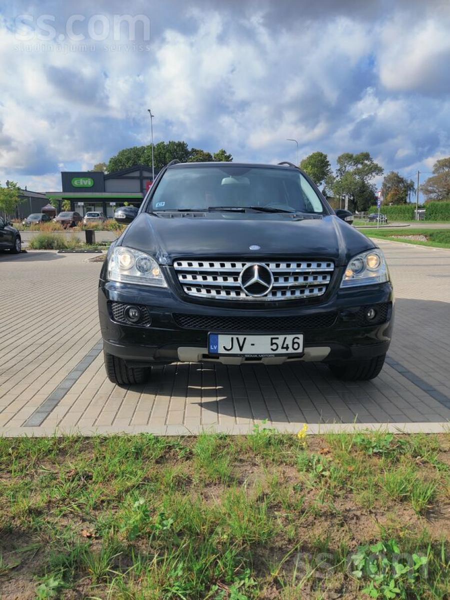 Melns Mercedes-Benz ML 280 2008 Rīga, ar dzinēja tilpumu 2.80 L un nobraukumu 279 tūkst. km par 6300 €, foto 7 vietnē AUTOMOTO.COM.LV
