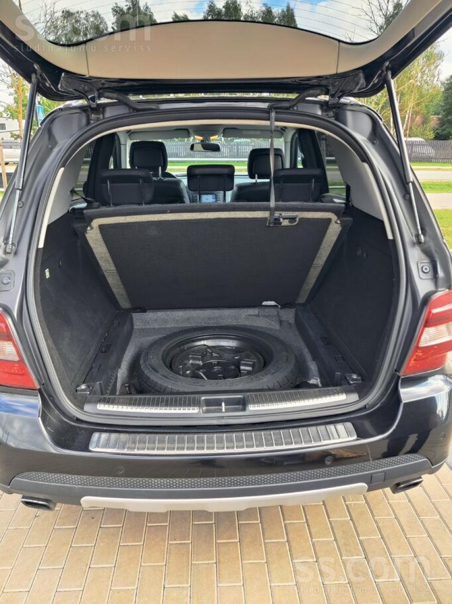 Melns Mercedes-Benz ML 280 2008 Rīga, ar dzinēja tilpumu 2.80 L un nobraukumu 279 tūkst. km par 6300 €, foto 9 vietnē AUTOMOTO.COM.LV