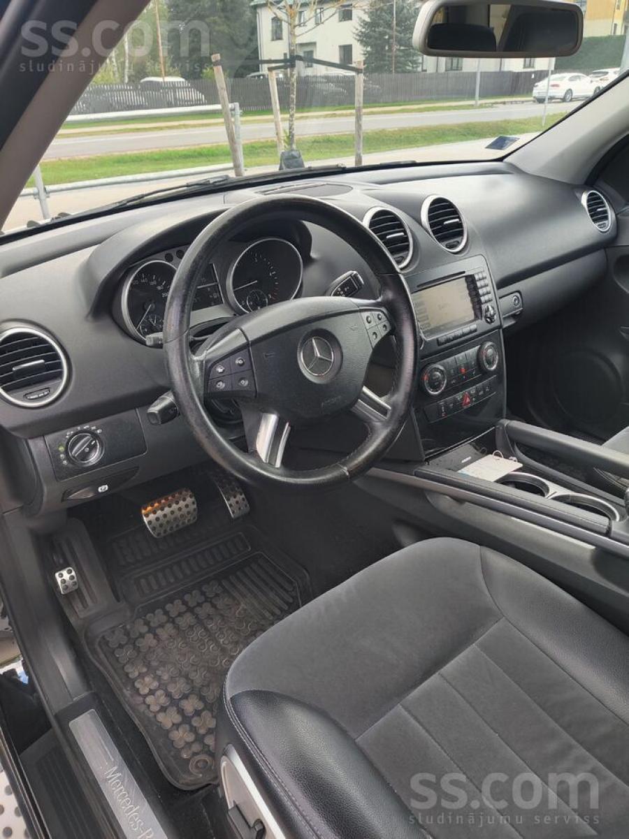 Melns Mercedes-Benz ML 280 2008 Rīga, ar dzinēja tilpumu 2.80 L un nobraukumu 279 tūkst. km par 6300 €, foto 11 vietnē AUTOMOTO.COM.LV