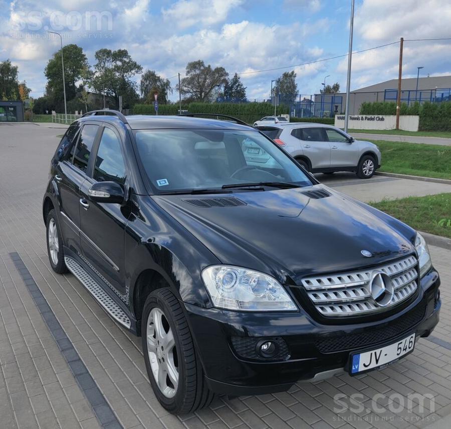 Melns Mercedes-Benz ML 280 2008 Rīga, ar dzinēja tilpumu 2.80 L un nobraukumu 279 tūkst. km par 6300 €, foto 13 vietnē AUTOMOTO.COM.LV