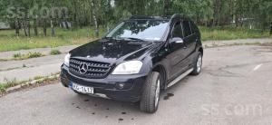 Melns Mercedes-Benz ML 280 2008 Rīga, ar dzinēja tilpumu 3.00 L un nobraukumu 0 tūkst. km par 7000 €, foto  vietnē AUTOMOTO.COM.LV