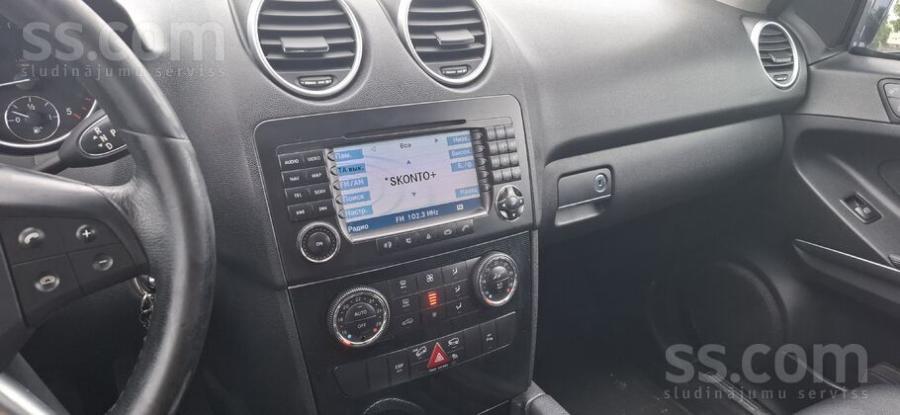 Melns Mercedes-Benz ML 280 2008 Rīga, ar dzinēja tilpumu 3.00 L un nobraukumu 0 tūkst. km par 7000 €, foto 6 vietnē AUTOMOTO.COM.LV