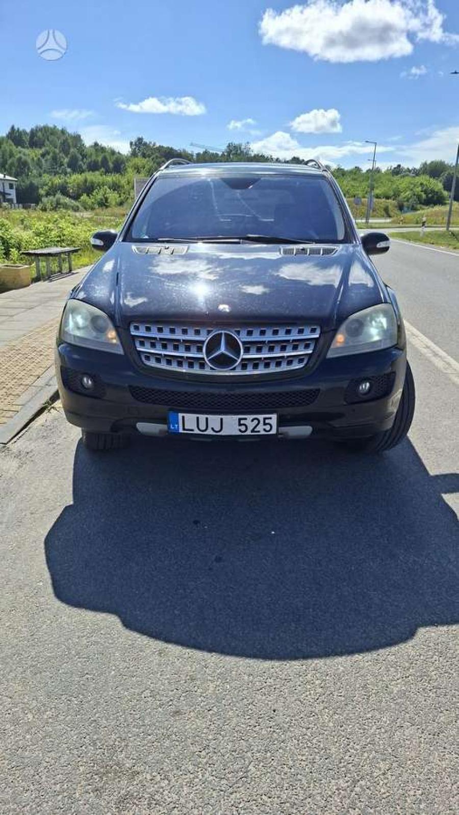 Melns Mercedes-Benz ML 280 2008 Viļņa, ar dzinēja tilpumu 3.00 L un nobraukumu 374 tūkst. km par 4599 €, foto 3 vietnē AUTOMOTO.COM.LV
