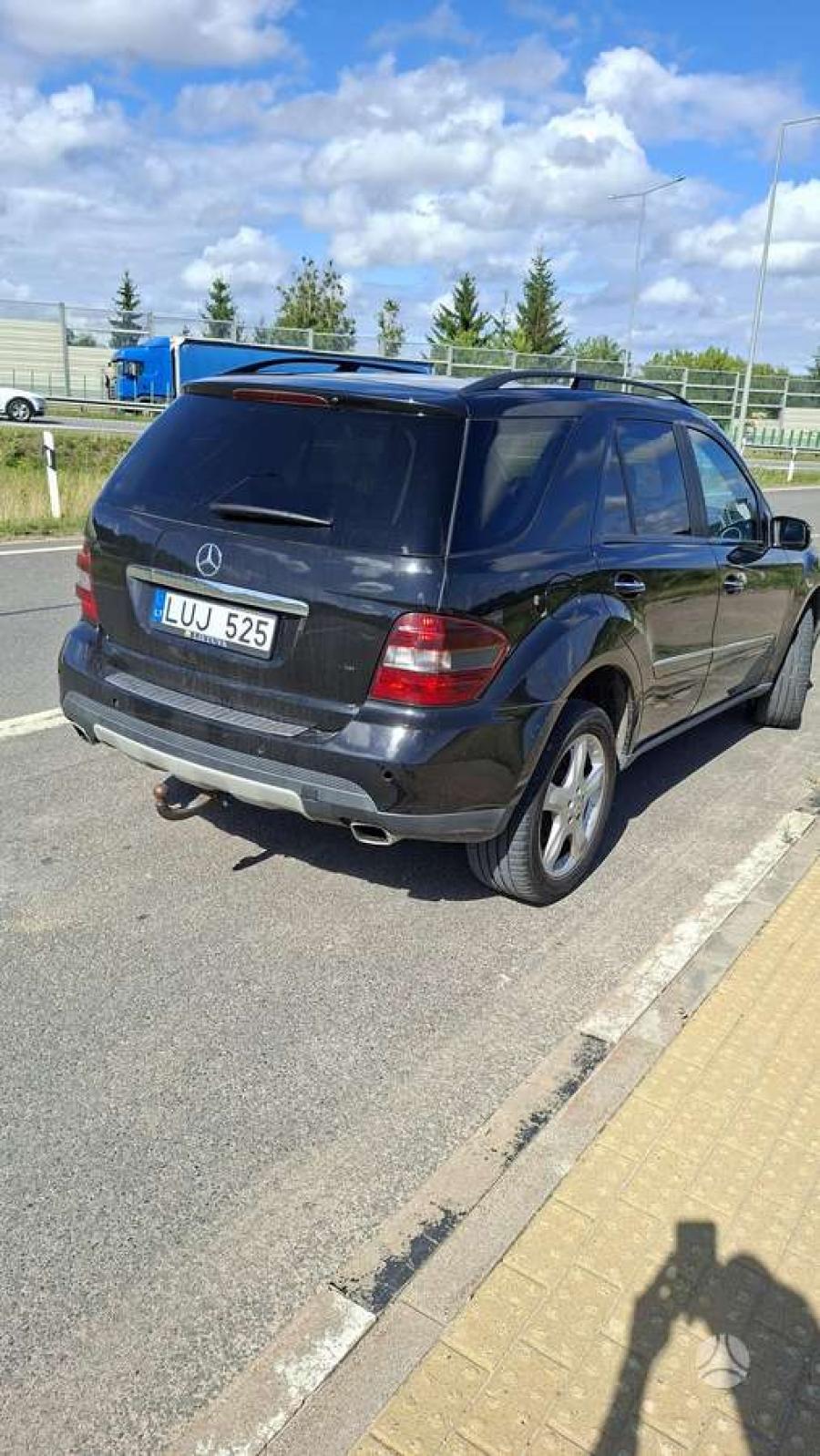 Melns Mercedes-Benz ML 280 2008 Viļņa, ar dzinēja tilpumu 3.00 L un nobraukumu 374 tūkst. km par 4599 €, foto 7 vietnē AUTOMOTO.COM.LV