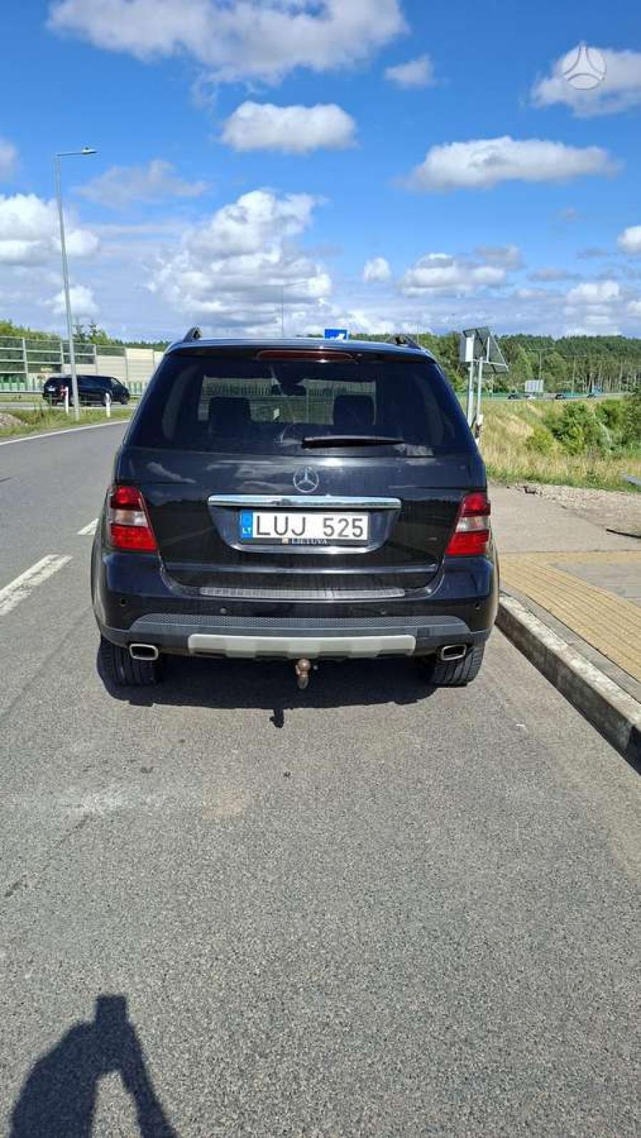 Melns Mercedes-Benz ML 280 2008 Viļņa, ar dzinēja tilpumu 3.00 L un nobraukumu 374 tūkst. km par 4599 €, foto 8 vietnē AUTOMOTO.COM.LV