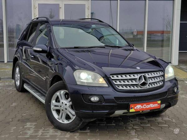 Blue Mercedes-Benz ML 280 2006 in Vilnius, with an engine capacity of 2.99 L and mileage of 319 thousand km for 6600 €, photo 1 on AUTOMOTO.COM.LV
