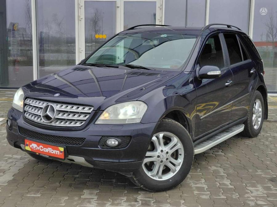 Zils Mercedes-Benz ML 280 2006 Viļņa, ar dzinēja tilpumu 2.99 L un nobraukumu 319 tūkst. km par 6600 €, foto 3 vietnē AUTOMOTO.COM.LV