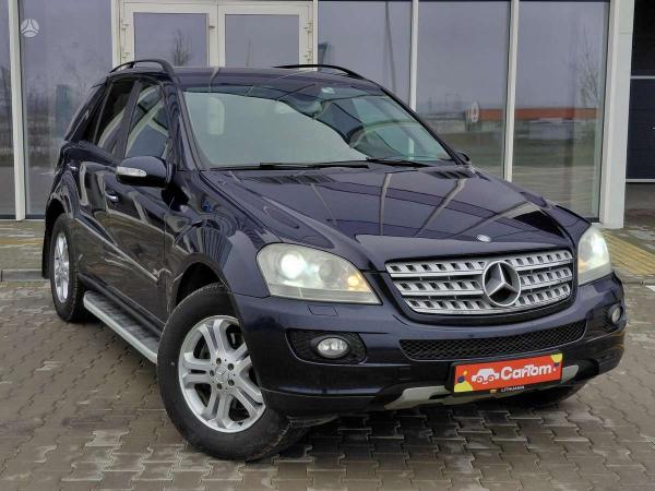 Blue Mercedes-Benz ML 280 2006 in Vilnius, with an engine capacity of 2.99 L and mileage of 319 thousand km for 4500 €, photo 1 on AUTOMOTO.COM.LV