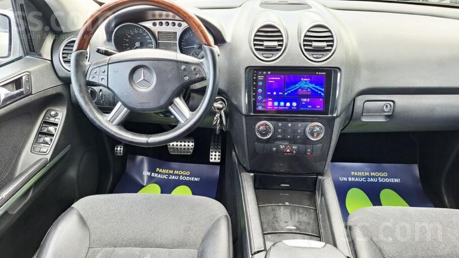 Mercedes-Benz ML 280 2006 Rīga, ar dzinēja tilpumu 3.00 L un nobraukumu 400 tūkst. km par 3900 €, foto 10 vietnē AUTOMOTO.COM.LV