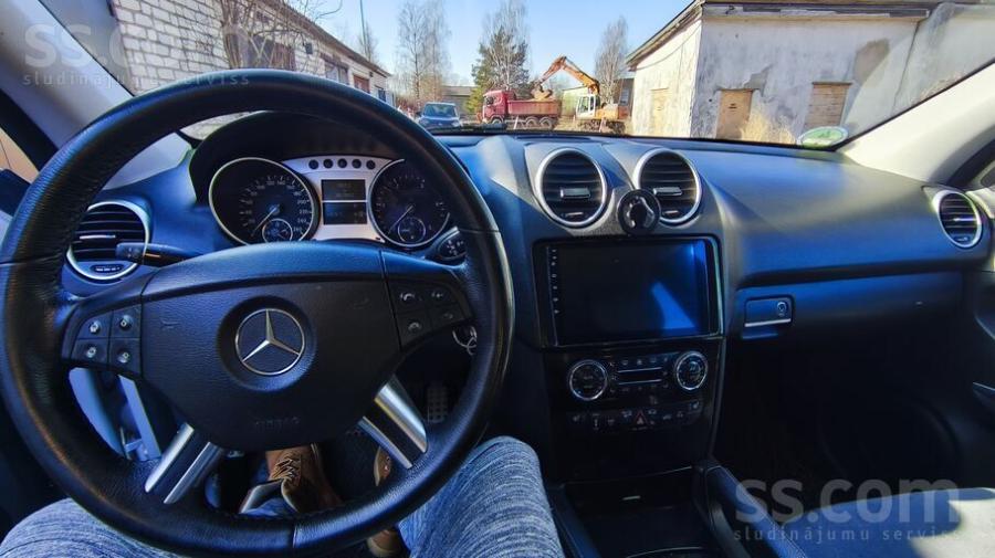 Mercedes-Benz ML 280 2006 Aizkraukle, ar dzinēja tilpumu 3.00 L un nobraukumu 307 tūkst. km par 4200 €, foto 6 vietnē AUTOMOTO.COM.LV