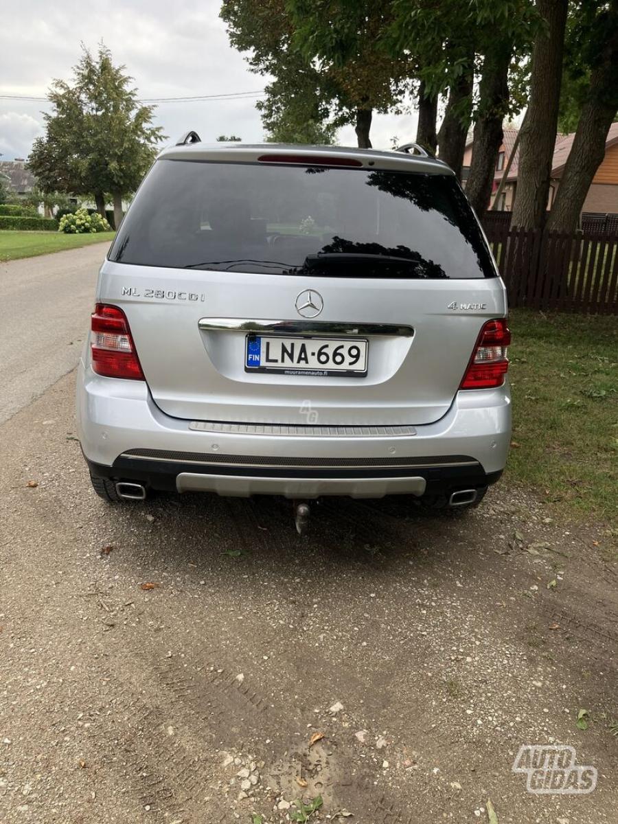 Mercedes-Benz ML 280 2007 in Siauliai, with an engine capacity of 3.00 L and mileage of 314 thousand km for 6400 €, photo 7 on AUTOMOTO.COM.LV