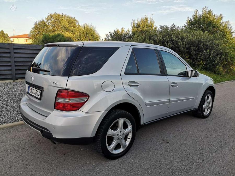 Grey Mercedes-Benz ML 280 2006 in Klaipeda, with an engine capacity of 3.00 L and mileage of 300 thousand km for 4400 €, photo 10 on AUTOMOTO.COM.LV