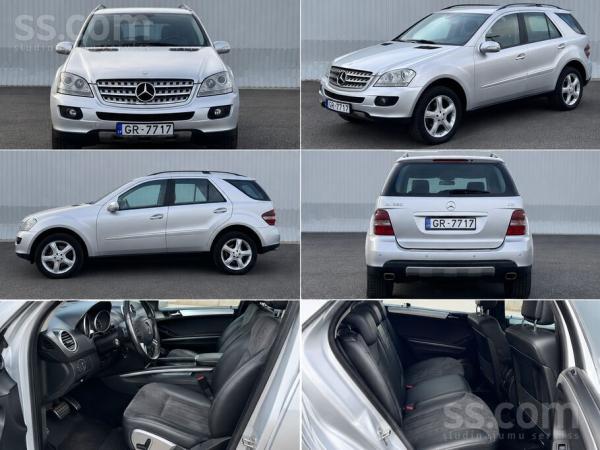 Grey Mercedes-Benz ML 280 2006 in Riga, with an engine capacity of 3.00 L and mileage of 99 thousand km for 8500 €, photo 3 on AUTOMOTO.COM.LV