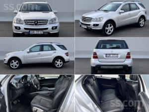 Grey Mercedes-Benz ML 280 2006 in Riga, with an engine capacity of 3.00 L and mileage of 99 thousand km for 8500 €, photo 4 on AUTOMOTO.COM.LV