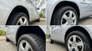 Grey Mercedes-Benz ML 280 2006 in Riga, with an engine capacity of 3.00 L and mileage of 99 thousand km for 8500 €, photo 13 on AUTOMOTO.COM.LV