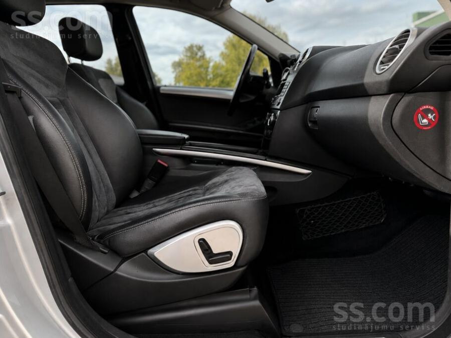 Grey Mercedes-Benz ML 280 2006 in Riga, with an engine capacity of 3.00 L and mileage of 99 thousand km for 8500 €, photo 17 on AUTOMOTO.COM.LV