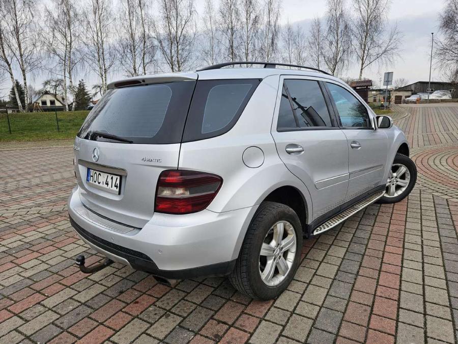 Grey Mercedes-Benz ML 280 2007 in Silute, with an engine capacity of 0.30 L and mileage of 334 thousand km for 6200 €, photo 12 on AUTOMOTO.COM.LV