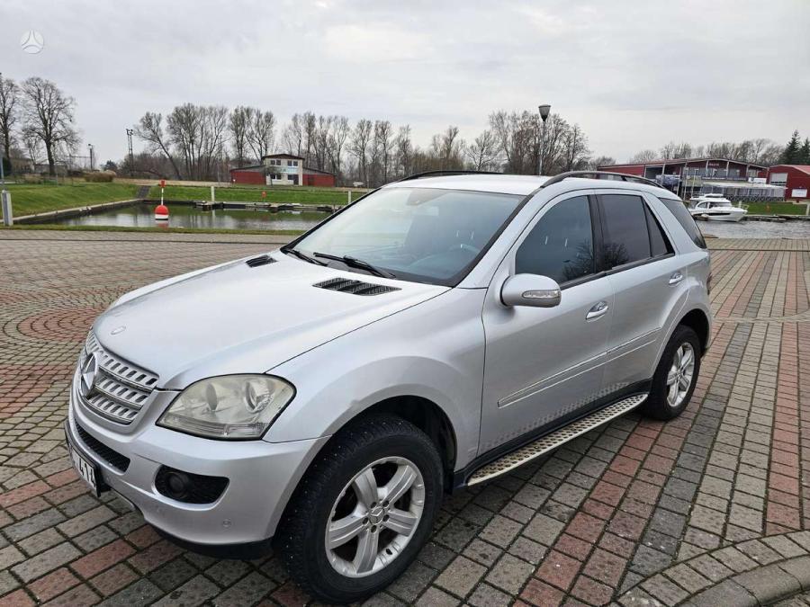 Grey Mercedes-Benz ML 280 2007 in Silute, with an engine capacity of 0.30 L and mileage of 334 thousand km for 6200 €, photo 16 on AUTOMOTO.COM.LV
