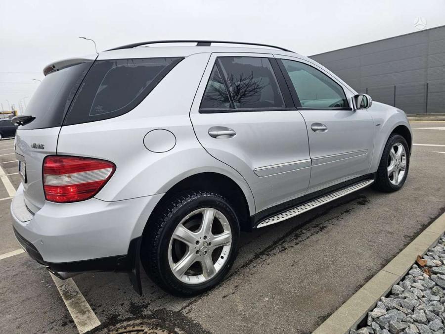Grey Mercedes-Benz ML 280 2007 in Kaunas, with an engine capacity of 3.00 L and mileage of 310 thousand km for 4300 €, photo 6 on AUTOMOTO.COM.LV