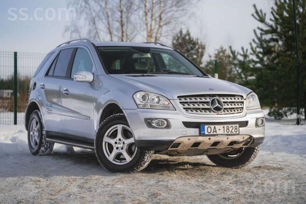 Grey Mercedes-Benz ML 280 2007 in Riga, with an engine capacity of 3.00 L and mileage of 355 thousand km for 6590 €, photo 2 on AUTOMOTO.COM.LV