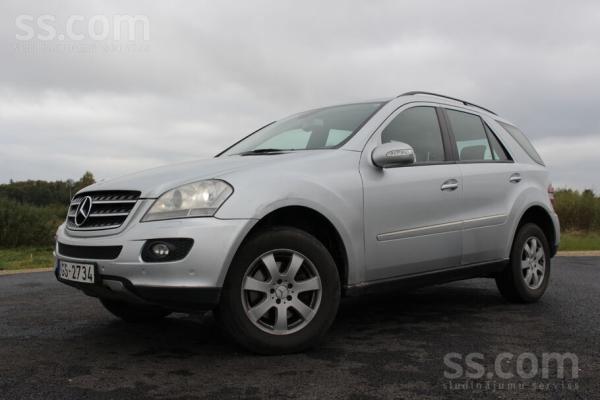 Pelēks Mercedes-Benz ML 280 2007 Jelgava, ar dzinēja tilpumu 3.00 L un nobraukumu 360 tūkst. km par 4500 €, foto 1 vietnē AUTOMOTO.COM.LV