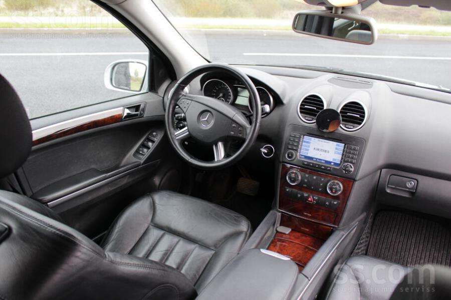 Pelēks Mercedes-Benz ML 280 2007 Jelgava, ar dzinēja tilpumu 3.00 L un nobraukumu 360 tūkst. km par 4500 €, foto 5 vietnē AUTOMOTO.COM.LV