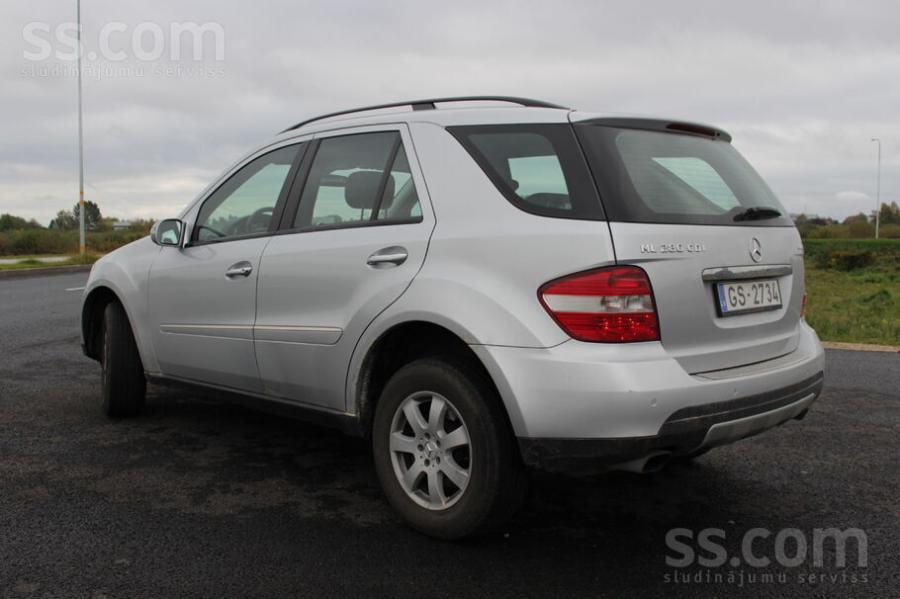 Pelēks Mercedes-Benz ML 280 2007 Jelgava, ar dzinēja tilpumu 3.00 L un nobraukumu 360 tūkst. km par 4500 €, foto 6 vietnē AUTOMOTO.COM.LV