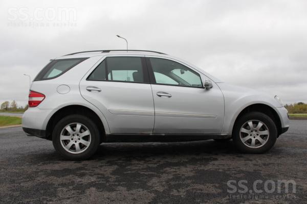 Pelēks Mercedes-Benz ML 280 2007 Jelgava, ar dzinēja tilpumu 3.00 L un nobraukumu 360 tūkst. km par 4500 €, foto 11 vietnē AUTOMOTO.COM.LV