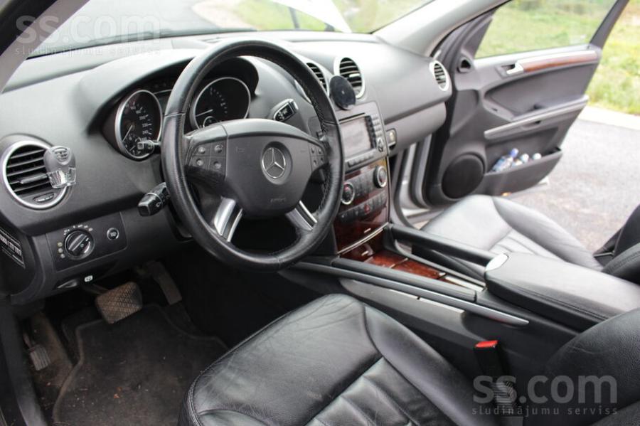 Pelēks Mercedes-Benz ML 280 2007 Jelgava, ar dzinēja tilpumu 3.00 L un nobraukumu 360 tūkst. km par 4500 €, foto 13 vietnē AUTOMOTO.COM.LV