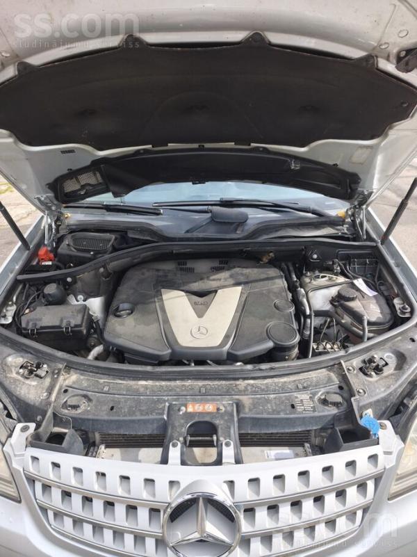 Pelēks Mercedes-Benz ML 280 2008 Rīga, ar dzinēja tilpumu 3.00 L un nobraukumu 398 tūkst. km par 6200 €, foto 8 vietnē AUTOMOTO.COM.LV