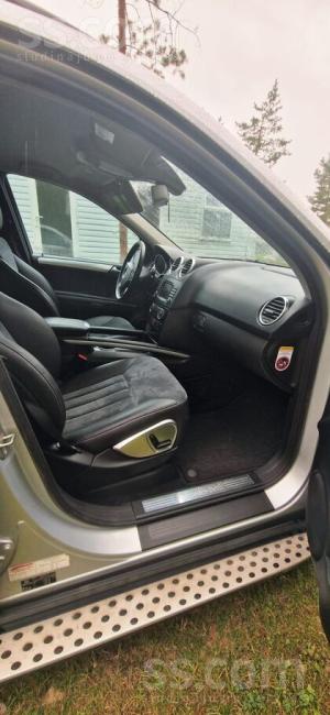 Grey Mercedes-Benz ML 280 2008 in Riga, with an engine capacity of 3.00 L and mileage of 229 thousand km for 9000 €, photo 9 on AUTOMOTO.COM.LV