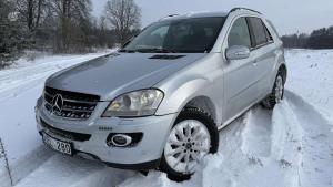 Pelēks Mercedes-Benz ML 280 2007 Viļņa, ar dzinēja tilpumu 2.80 L un nobraukumu 331 tūkst. km par 3999 €, foto 6 vietnē AUTOMOTO.COM.LV