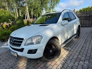 Balts Mercedes-Benz ML 280 2008 Ogre, ar dzinēja tilpumu 2.20 L un nobraukumu 290 tūkst. km par 6670 €, foto  vietnē AUTOMOTO.COM.LV