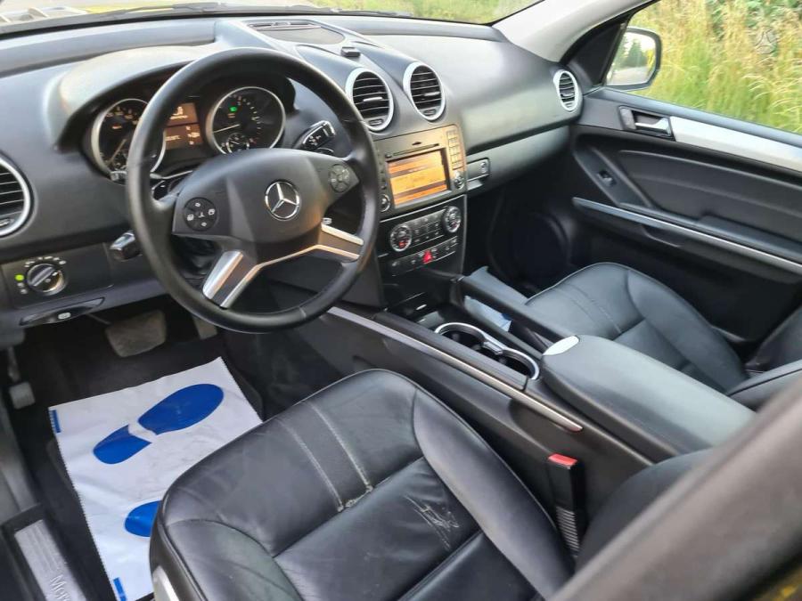 Melns Mercedes-Benz ML 300 2009 Kauņa, ar dzinēja tilpumu 3.00 L un nobraukumu 340 tūkst. km par 5700 €, foto 11 vietnē AUTOMOTO.COM.LV