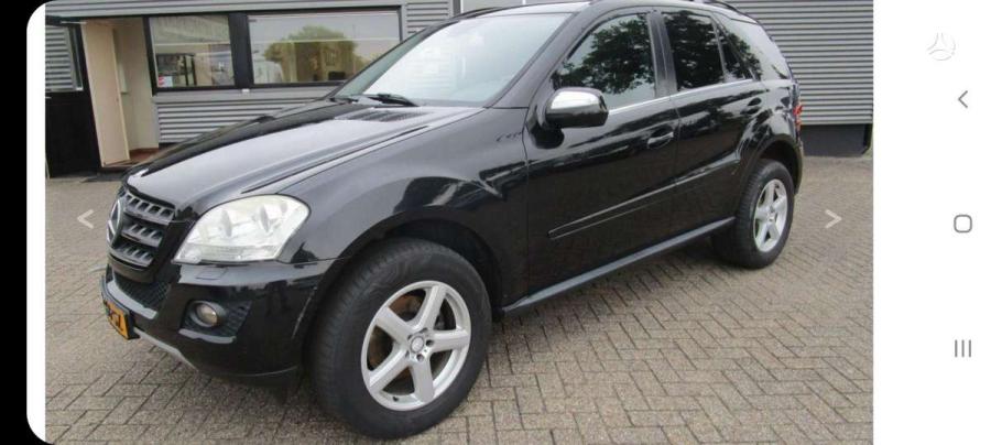 Melns Mercedes-Benz ML 300 2010 Kauņa, ar dzinēja tilpumu 3.00 L un nobraukumu 300 tūkst. km par 2600 €, foto 1 vietnē AUTOMOTO.COM.LV