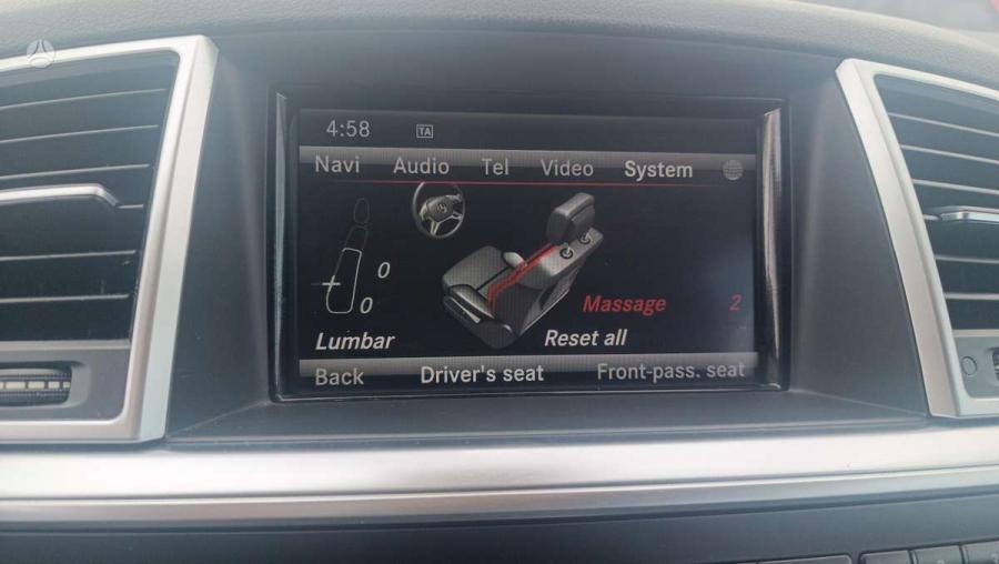 Mercedes-Benz ML 300 2013 in Anyksciai, with an engine capacity of 3.00 L and mileage of 95 thousand km for 17500 €, photo 6 on AUTOMOTO.COM.LV