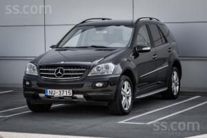 Черный Мерседес МЛ 320 2005 в Рига, объемом двигателя 3.20 л и пробегом 280 тыс. км за 4950 €, фото  на AUTOMOTO.COM.LV