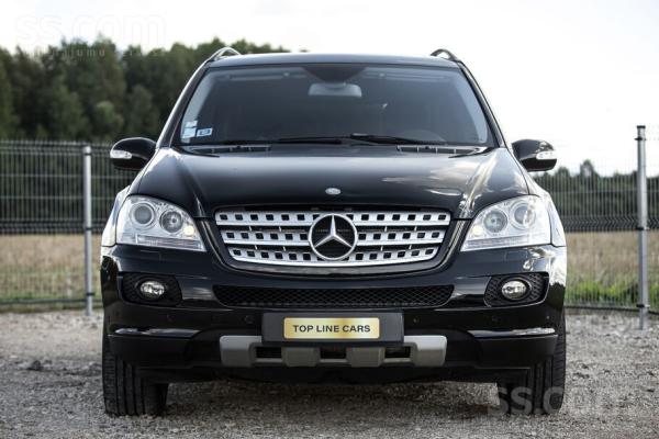 Black Mercedes-Benz ML 320 2006 in Tukums, with an engine capacity of 3.00 L and mileage of 0 thousand km for 5999 €, photo 10 on AUTOMOTO.COM.LV
