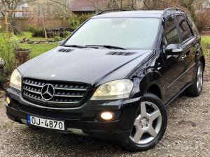 Melns Mercedes-Benz ML 320 2006 Rīga, ar dzinēja tilpumu 3.00 L un nobraukumu 288 tūkst. km par 6500 €, foto  vietnē AUTOMOTO.COM.LV