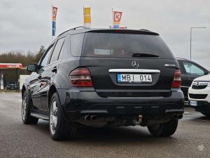 Black Mercedes-Benz ML 320 2006 in Vilnius, with an engine capacity of 2.99 L and mileage of 366 thousand km for 7700 €, photo 4 on AUTOMOTO.COM.LV