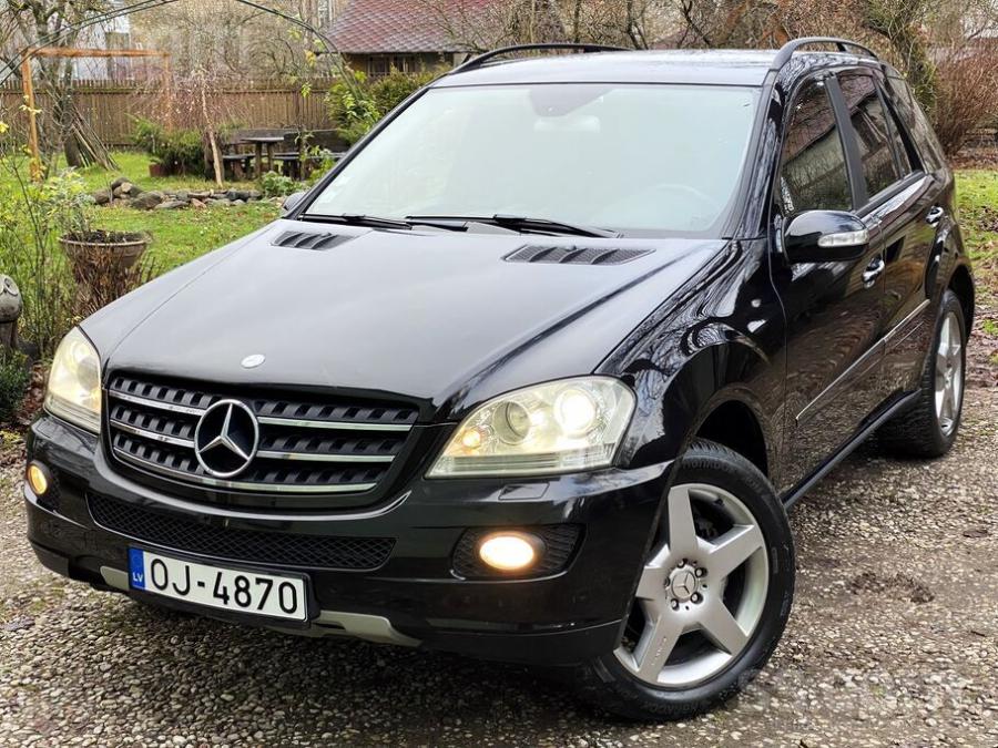 Melns Mercedes-Benz ML 320 2006 Rīga, ar dzinēja tilpumu 3.00 L un nobraukumu 288 tūkst. km par 6500 €, foto 29 vietnē AUTOMOTO.COM.LV
