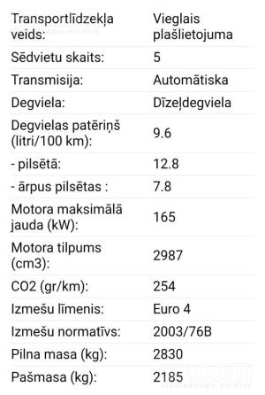 Black Mercedes-Benz ML 320 2006 in Daugavpils, with an engine capacity of 3.00 L and mileage of 341 thousand km for 6000 €, photo 16 on AUTOMOTO.COM.LV