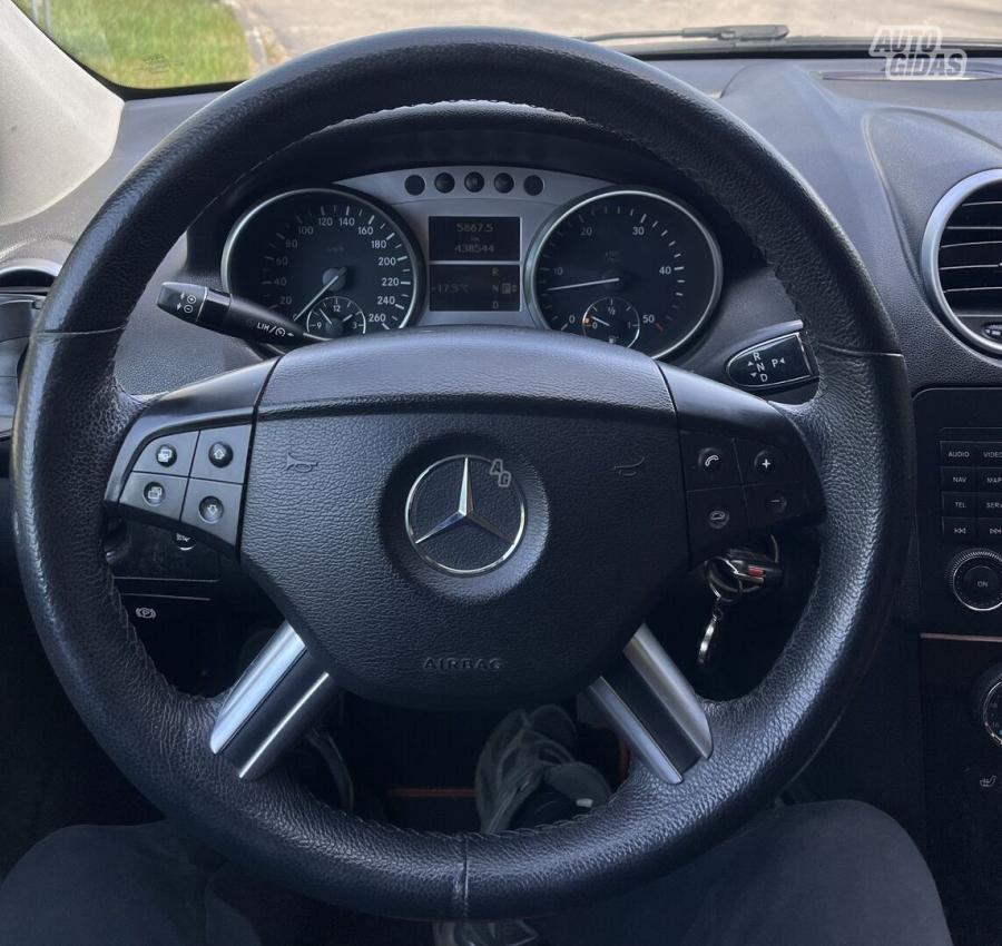 Melns Mercedes-Benz ML 320 2006 Šauļi, ar dzinēja tilpumu 3.00 L un nobraukumu 439 tūkst. km par 3450 €, foto 18 vietnē AUTOMOTO.COM.LV