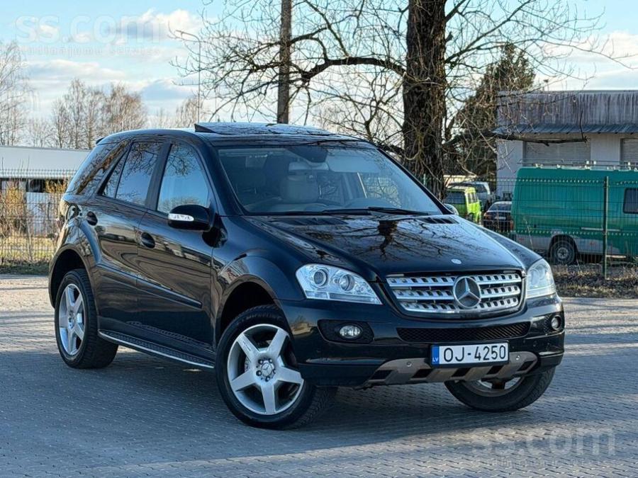Melns Mercedes-Benz ML 320 2006 Rīga, ar dzinēja tilpumu 3.00 L un nobraukumu 0 tūkst. km par 4790 €, foto 4 vietnē AUTOMOTO.COM.LV