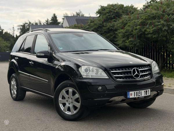 Melns Mercedes-Benz ML 320 2006 Viļņa, ar dzinēja tilpumu 2.99 L un nobraukumu 274 tūkst. km par 6250 €, foto 3 vietnē AUTOMOTO.COM.LV