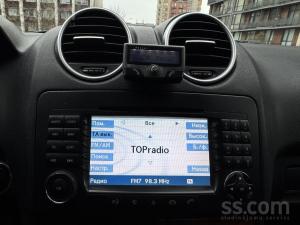 Black Mercedes-Benz ML 320 2006 in Riga, with an engine capacity of 3.00 L and mileage of 316 thousand km for 5390 €, photo 15 on AUTOMOTO.COM.LV